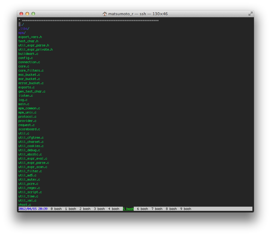 GNU GLOBALとvimで巨大なコードでも快適にコードリーディング – 人間とウェブの未来（旧）